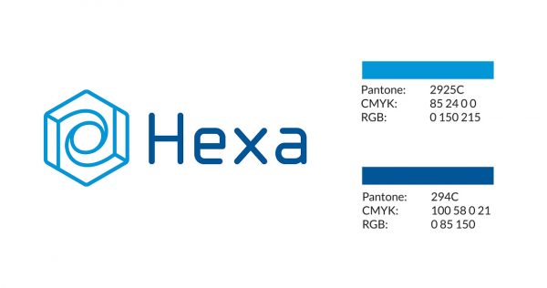 Hexa (UK) Logo & Identity - Unique company logo design, brand identity ...